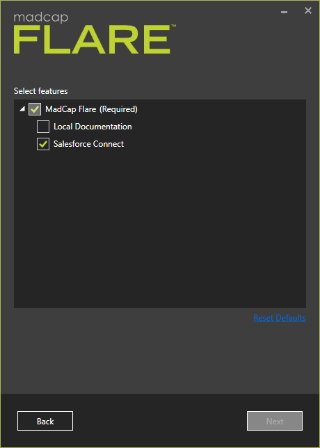 Adding MadCap Connect to Existing Flare Installation